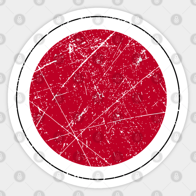 Japan Roundel Vintage - Japan Military - Sticker | TeePublic