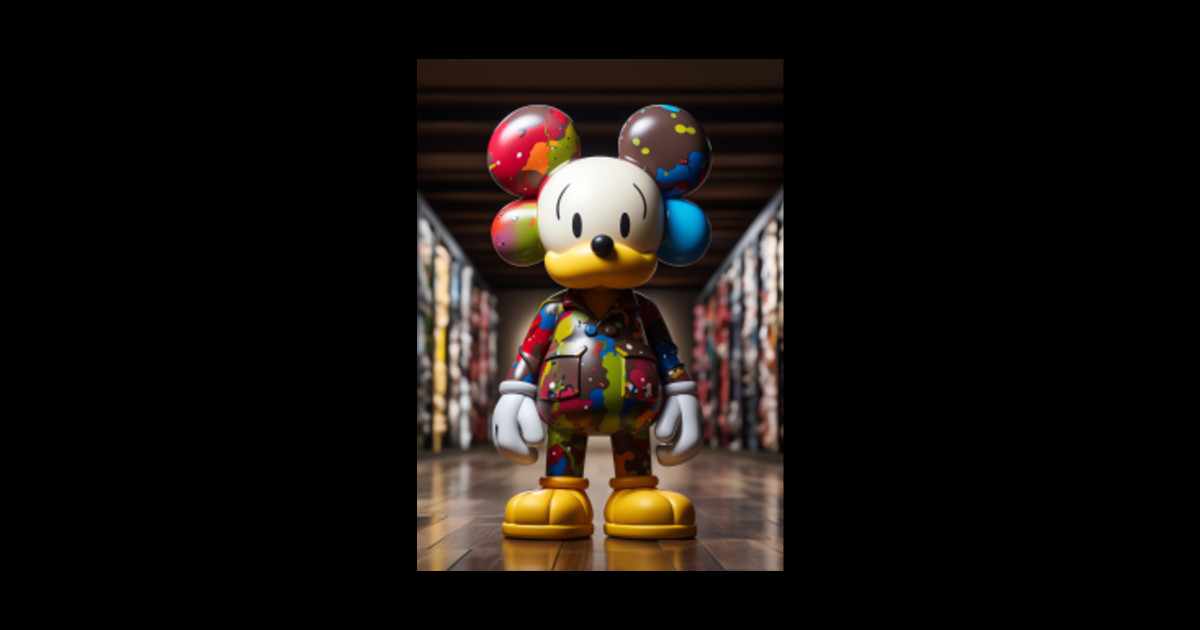 Kaws Hypebeast Duck - Kaws Hypebeast Duck Hype Watercolor - Sticker ...