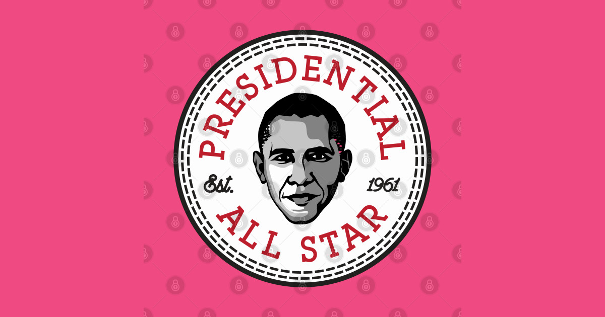 Barack Obama Presidential All Star Converse Logo - Barack Obama - T ...