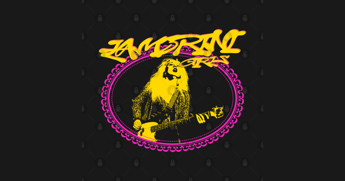 Pink Outline Frame Singer - Lambrini Girls - T-Shirt | TeePublic