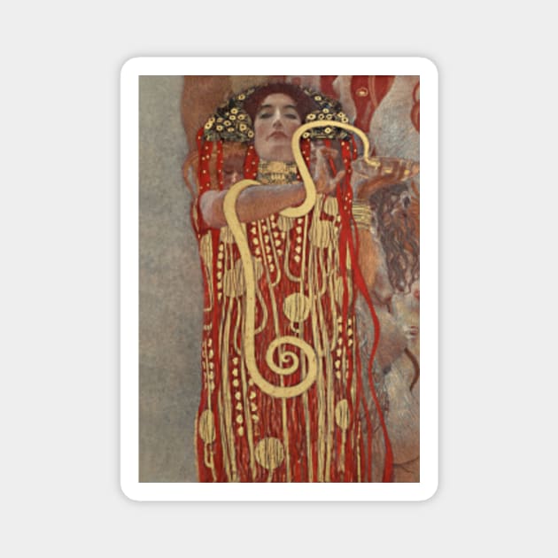 Hygieia by Gustav Klimt, the Greek Goddess of Hygiene - Gustav Klimt ...