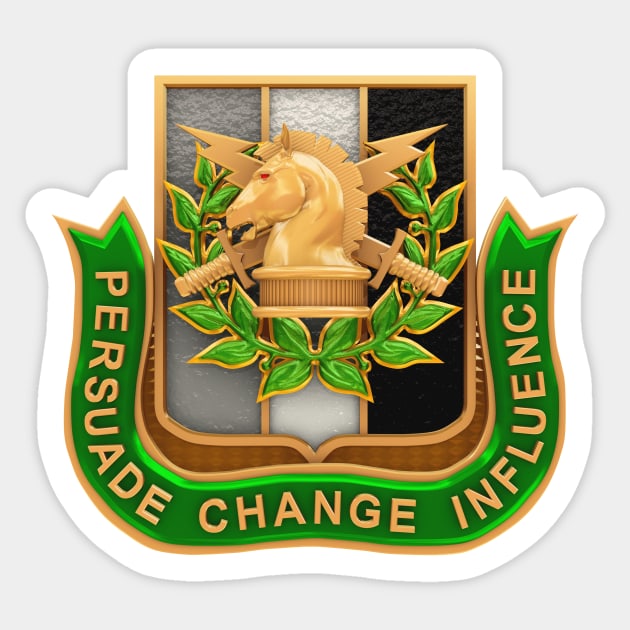 Psychological Operations (PSYOP) Badge - Psyop Logo - Sticker | TeePublic