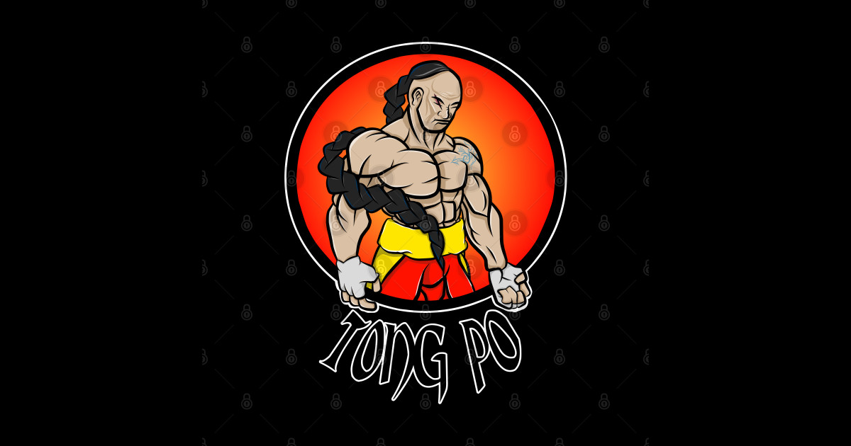 Tong po - Kickboxer - Sticker | TeePublic