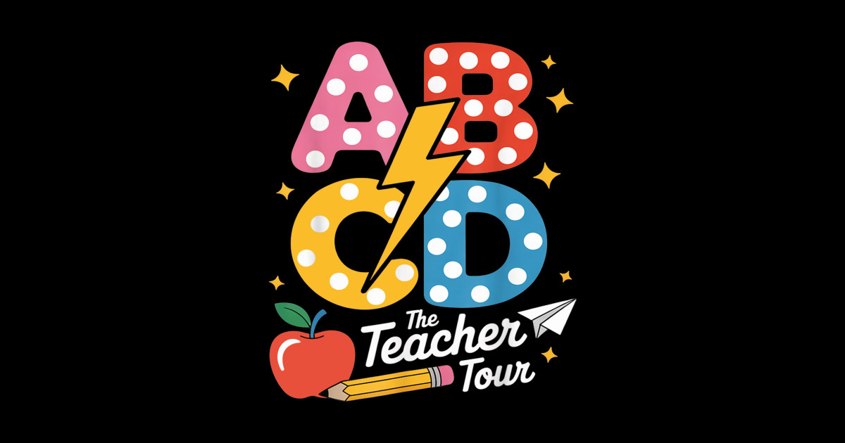 ABCD Back to School Teacher Tour Fun Classroom Outfit - Abcd Back To ...