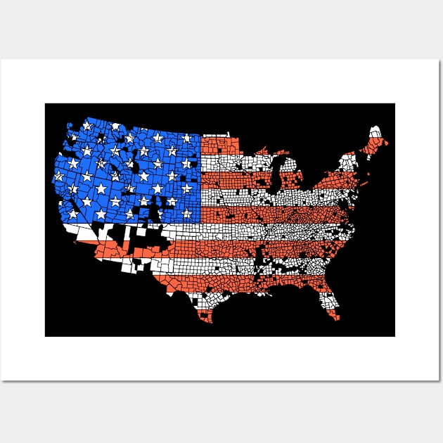 Trump 2024 Election Map Flag - Trump 2024 - Posters and Art Prints ...