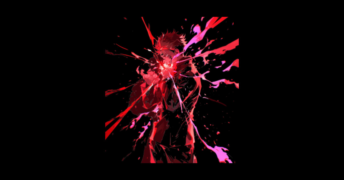 Ryomen Sukuna Explosion Fan Art - Ryomen Sukuna - Pin | TeePublic