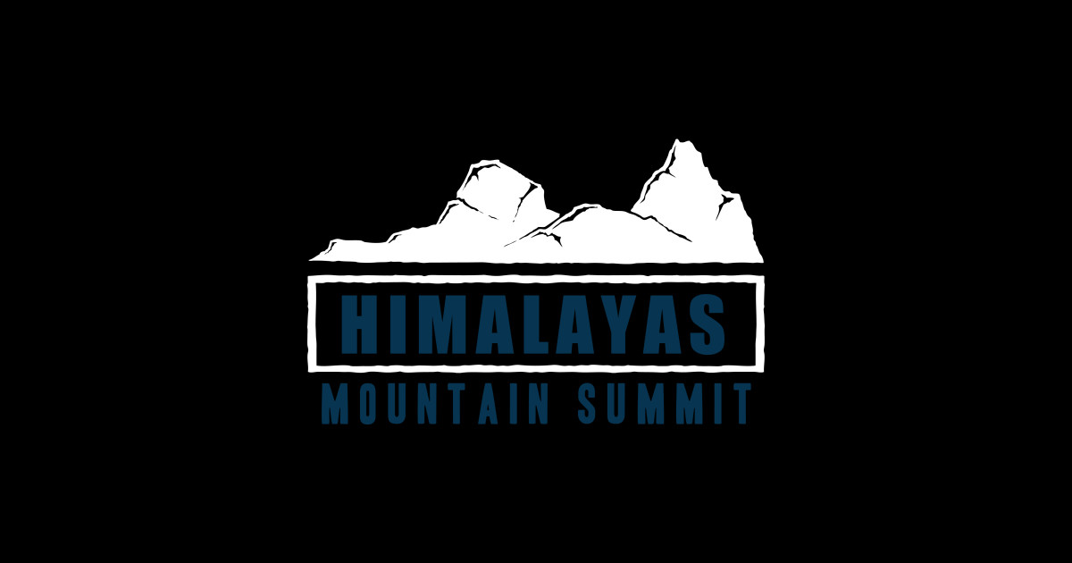 Himalayas Mountain Summit - Himalaya - Sticker | TeePublic