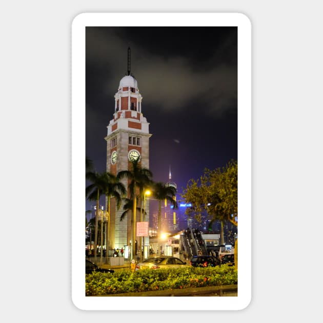 Clock Tower - Hong Kong - Sticker | TeePublic