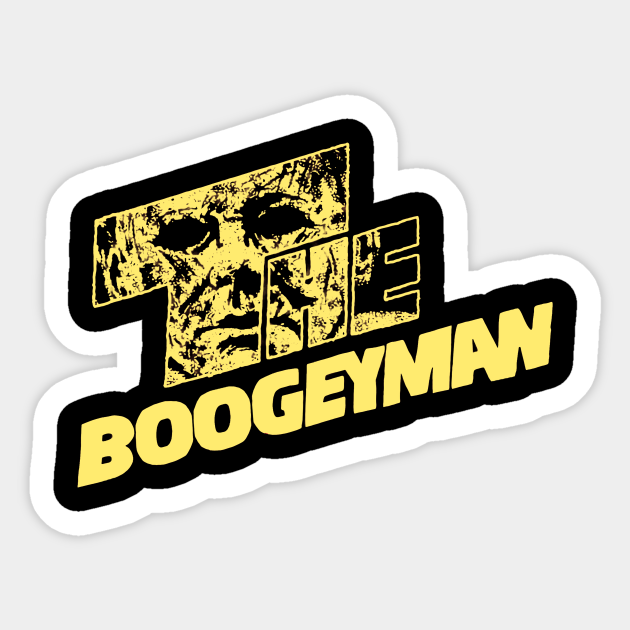 the boogeyman logo - Halloween - Sticker | TeePublic