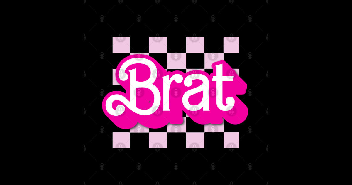 Brat Logo - Brat - Sticker | TeePublic