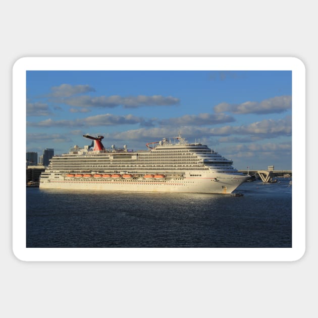 Carnival Magic - Carnival Magic Cruise Ship Port Evergla - Sticker ...