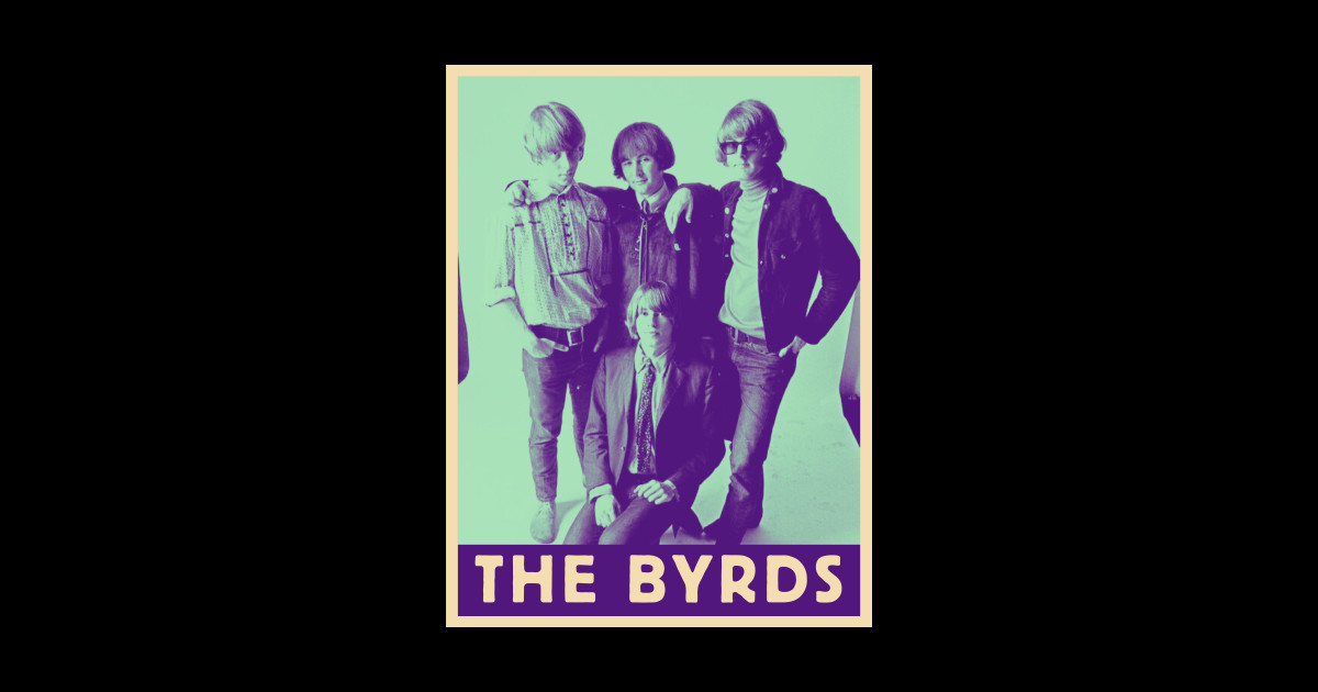 The Byrds - The Byrds - Sticker | TeePublic