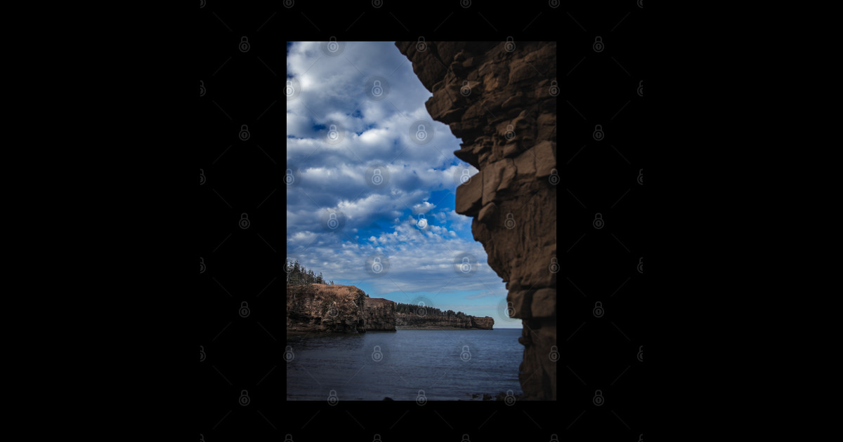 Pokeshaw Rock Coastal Photo V2 - Landscape Photography - Posters and ...