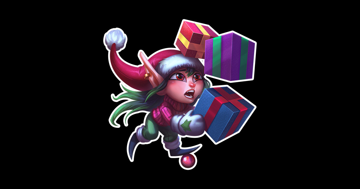 clumsy christmas elf - Marry Christmas - Sticker | TeePublic