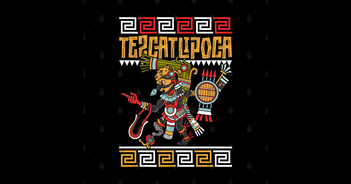 Aztec god of the night - Tezcatlipoca - Tezcatlipoca - Sticker | TeePublic