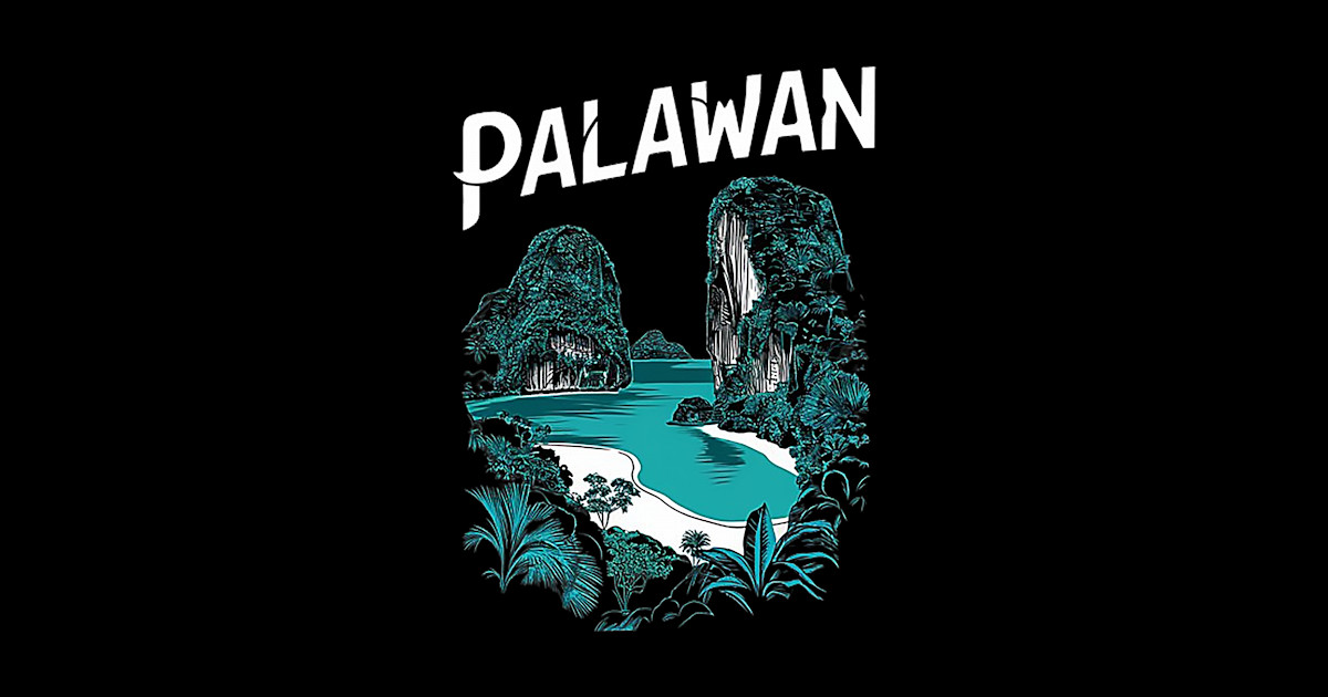 Palawan Island Philippines - Palawan - Sticker | TeePublic