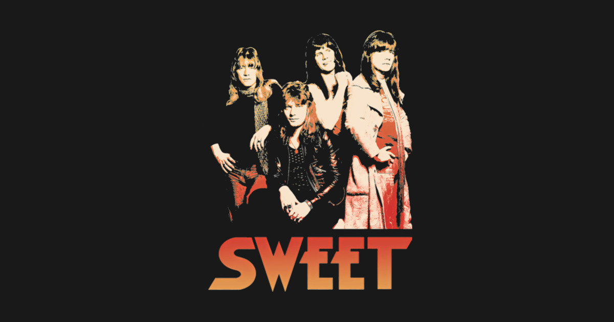 Cool Famous Music Band - The Sweet Band - T-Shirt | TeePublic