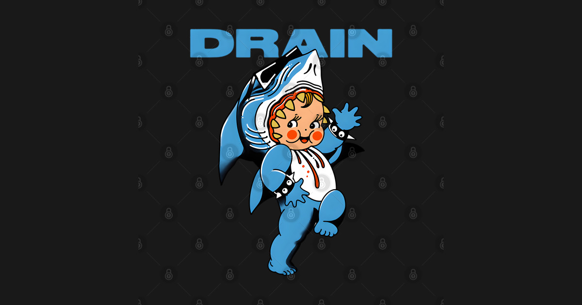 Drains Band - Band Merch - T-Shirt | TeePublic
