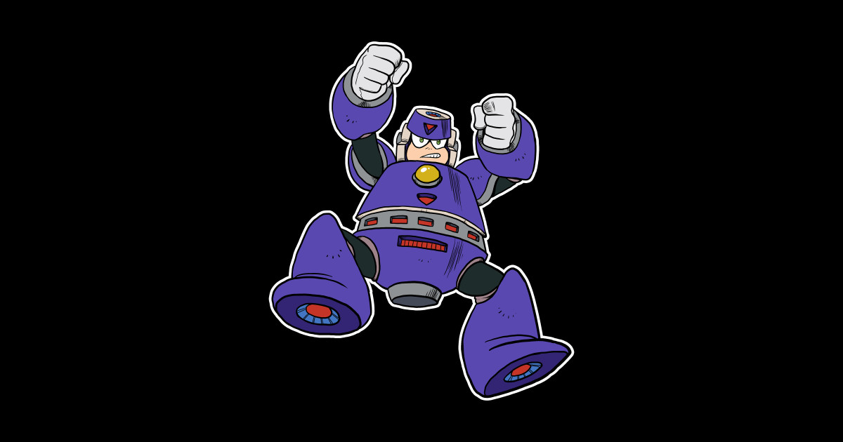 HARDMAN - Megaman - Sticker | TeePublic