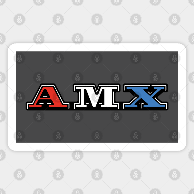 AMX Emblem - Sticker | TeePublic