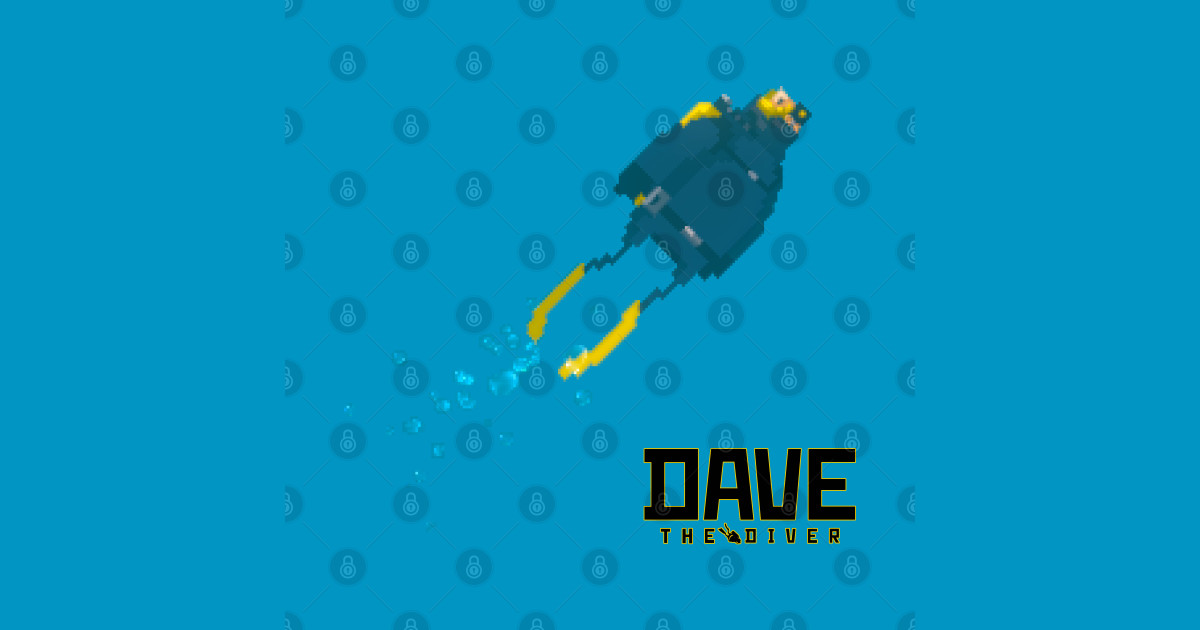 DAVE the diver Fan Art - Dave The Diver - T-Shirt | TeePublic