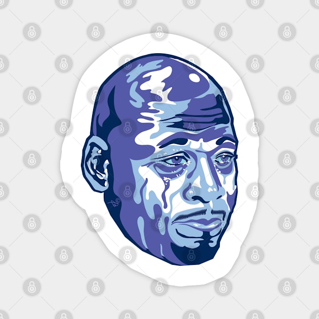 Crying MJ meme by TaizTeez - Crying - Magnet | TeePublic