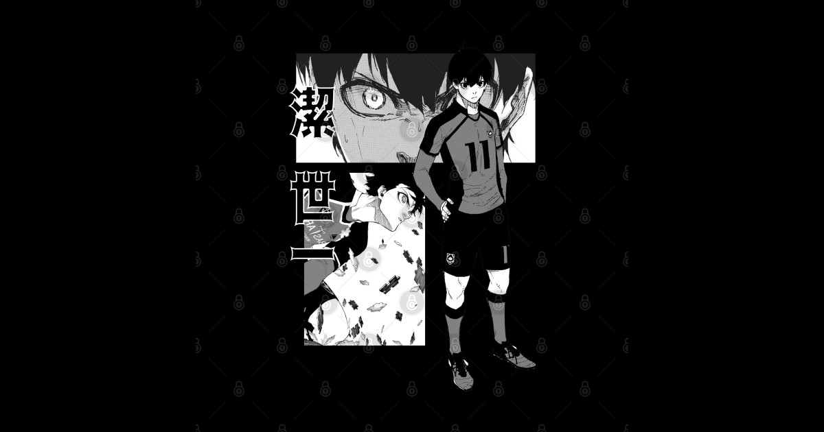 Egoist Isagi - Bluelock - Sticker | TeePublic