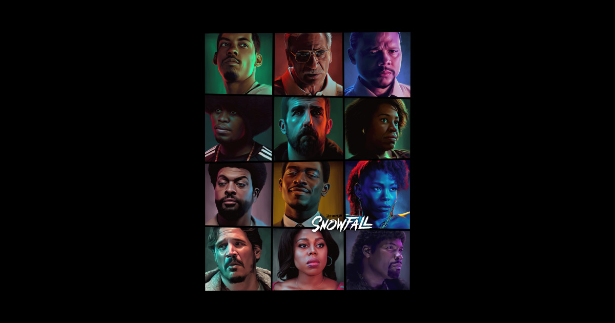 Snowfall - Snowfall - Posters and Art Prints | TeePublic