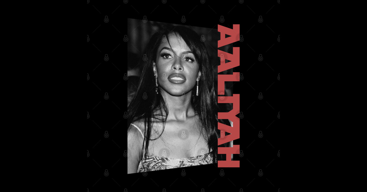queen of queens - Aaliyah - Sticker | TeePublic