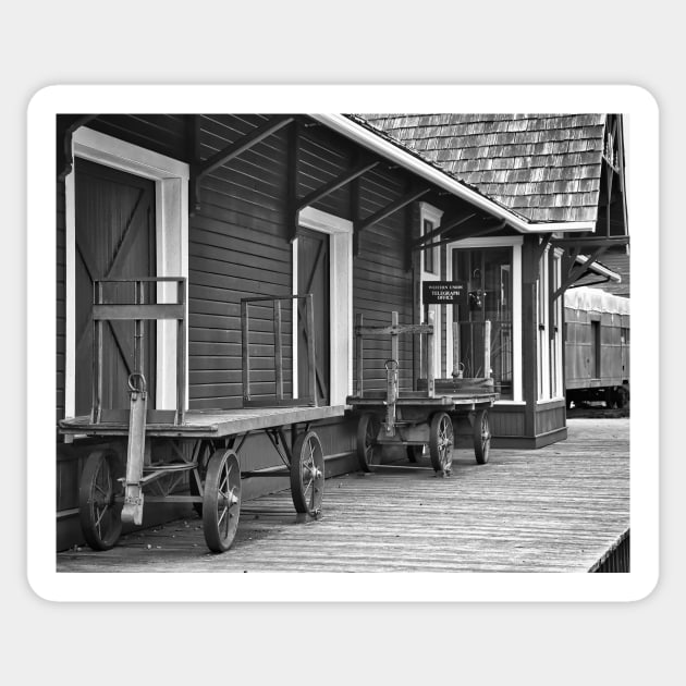 Train Station - Train - Sticker | TeePublic