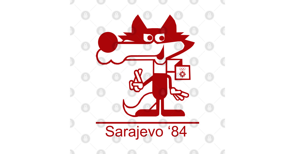 Vucko - Mascot 1984 - Sarajevo - Vucko - T-Shirt | TeePublic