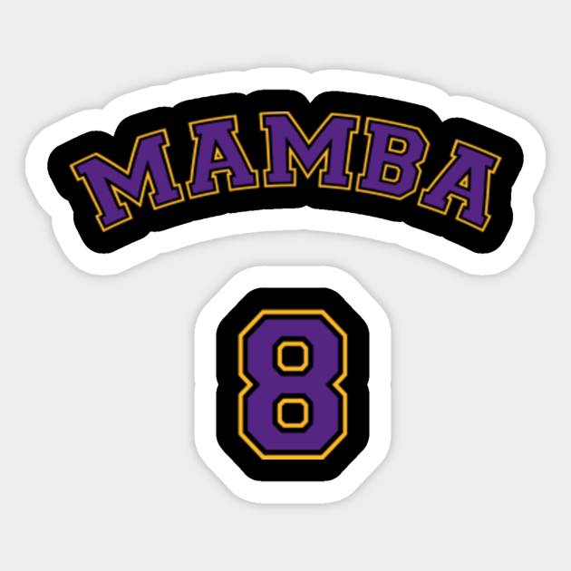 Black Mamba - Kobe Bryant - Sticker | TeePublic