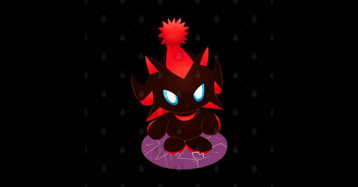 Shadow Chao - Sonic - Pin | TeePublic