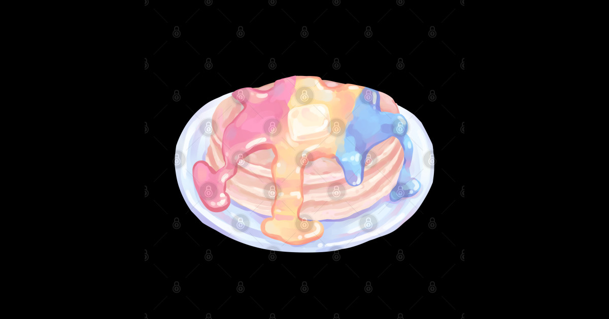 Pan-cake - Pansexual - Sticker | TeePublic