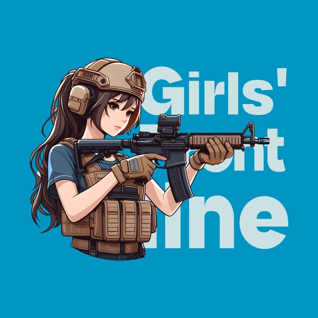 Girls' Frontline Tactical Chic Tee: Where Strength Meets Style ...