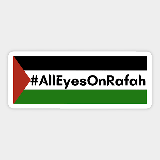 All Eyes On Rafah - All Eyes On Rafah - Sticker | TeePublic