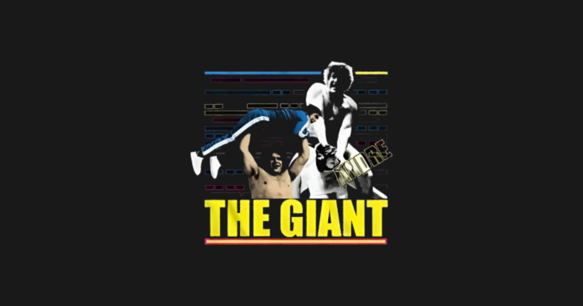 Andre The Giant vintage - Andre The Giant - T-Shirt | TeePublic