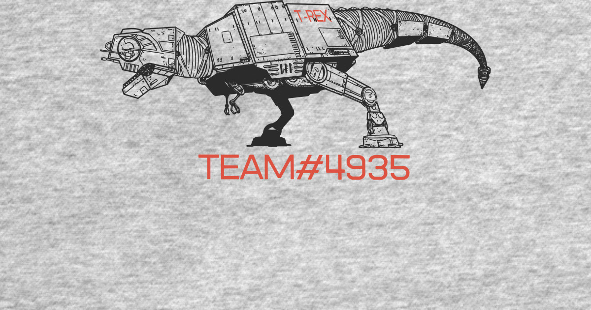 2019-2020 Infinite Recharge Logo - T Rex 4935 - T-Shirt | TeePublic