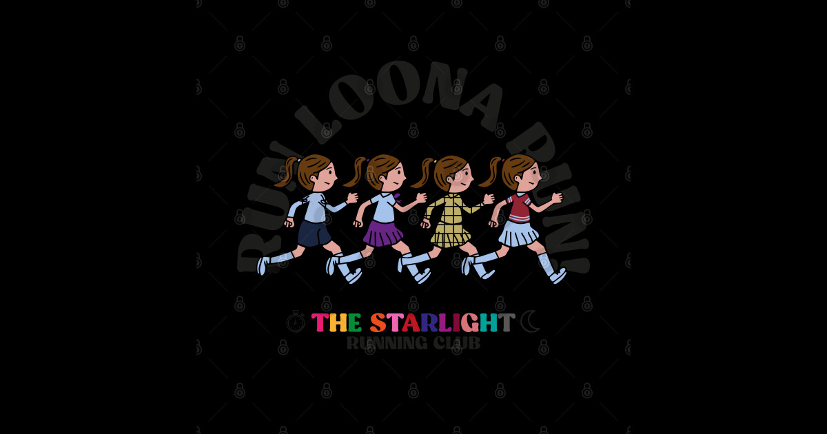 Run Loona Run - Loona - Sticker | TeePublic