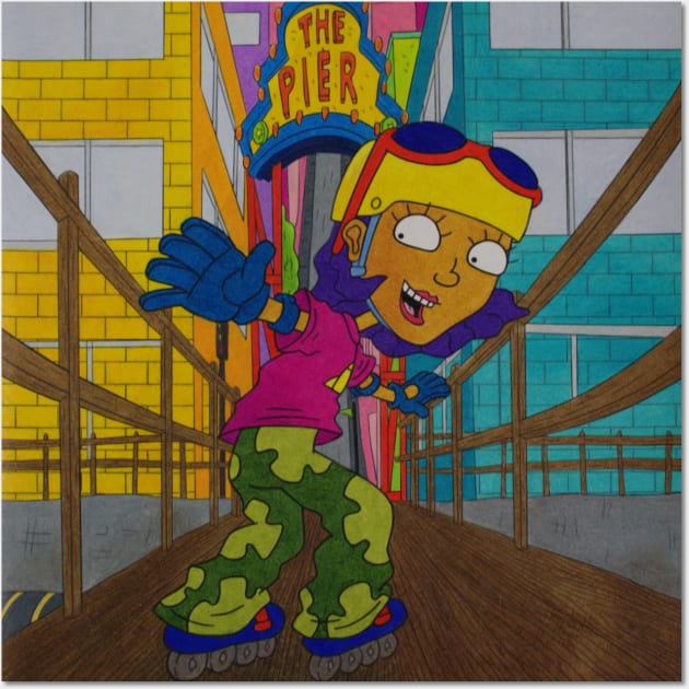 rocket power coloring pages