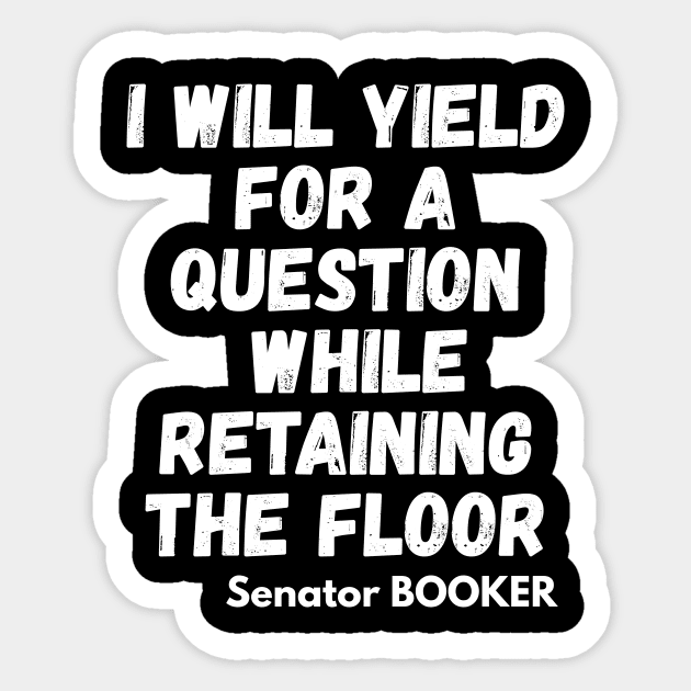 senator-Cory-Booker - Senator Cory Booker - Sticker | TeePublic