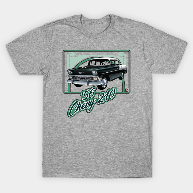 '56 Chevy 210 - 1956 Chevy - T-Shirt | TeePublic