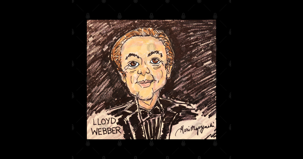 Andrew Lloyd Webber - Andrew Lloyd Webber - Sticker | TeePublic