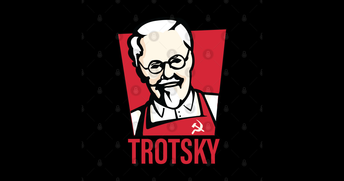 Kentucky Fried Communism - Kfc Logo Parody - Sticker | TeePublic