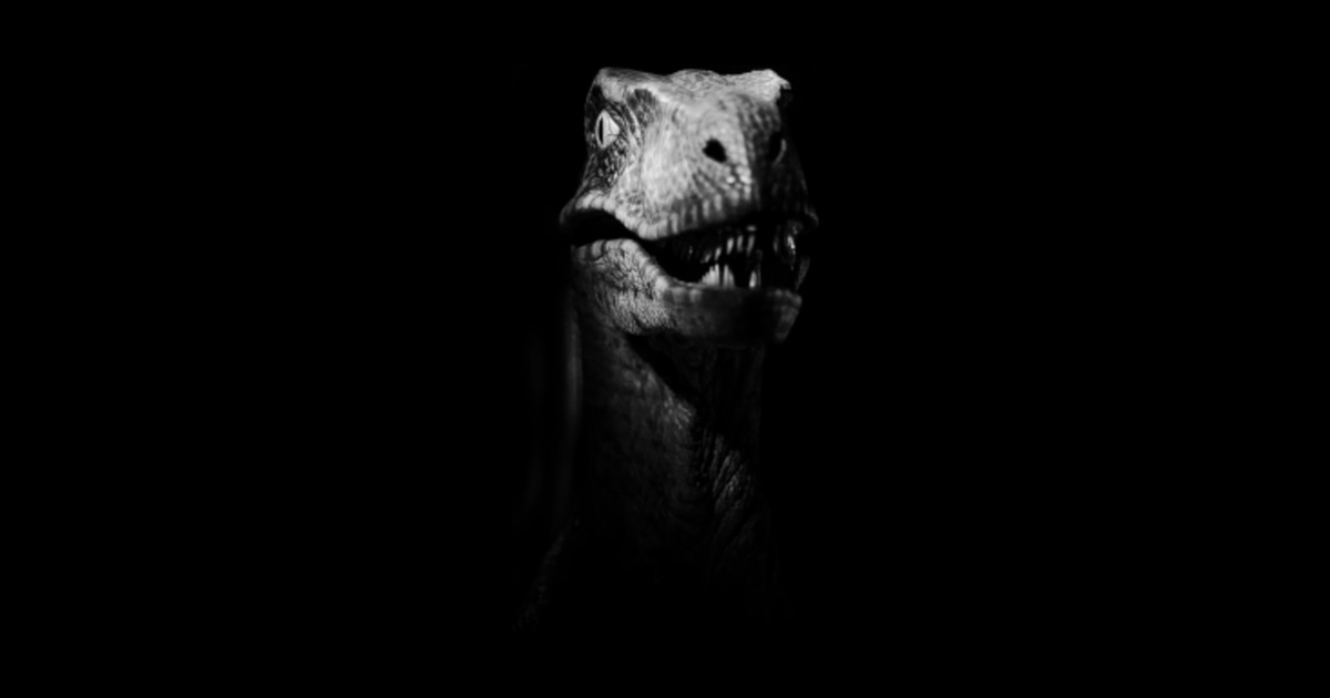 Velociraptor In The Shadows Of Jurassic Park - Jurassic Park - Hat ...