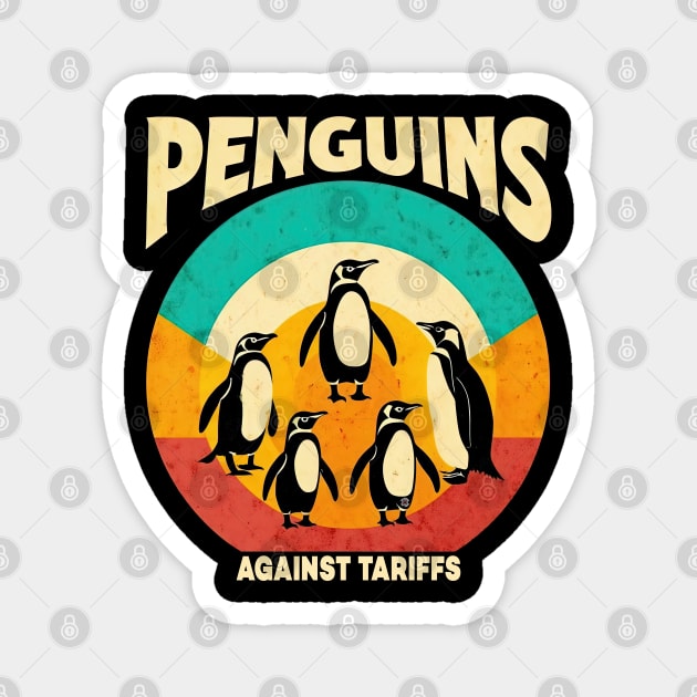 Penguins Against Tariffs - Say No To Tariffs - Eye Voodoo - Penguins ...