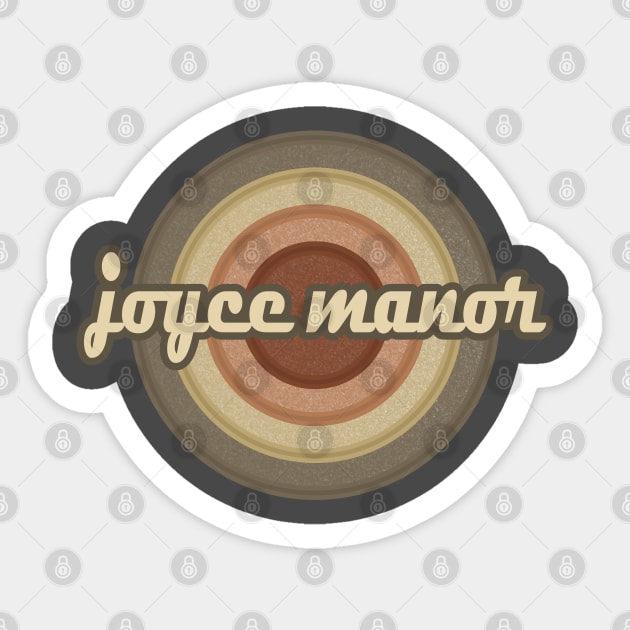 Joyce Manor Circle Crayon - Musician - Sticker | TeePublic
