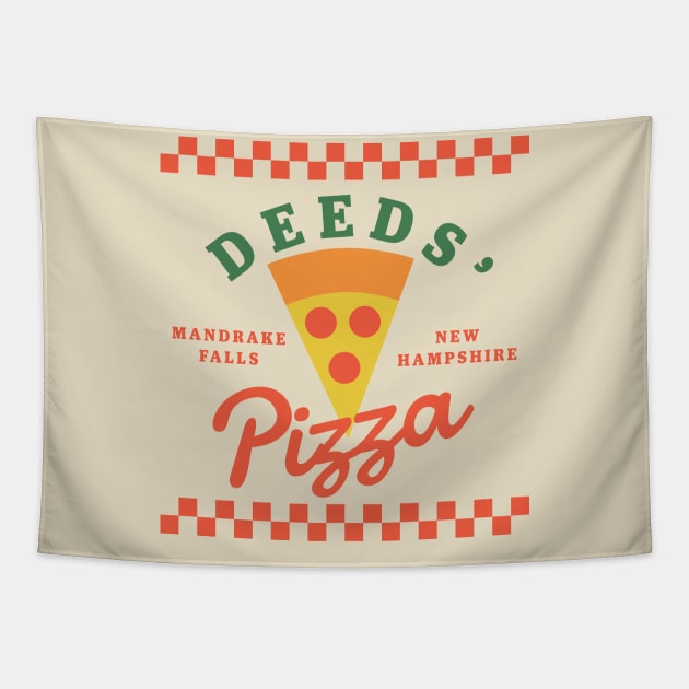 Deeds Pizza Mandrake Falls - Deeds Pizza - Tapestry | TeePublic