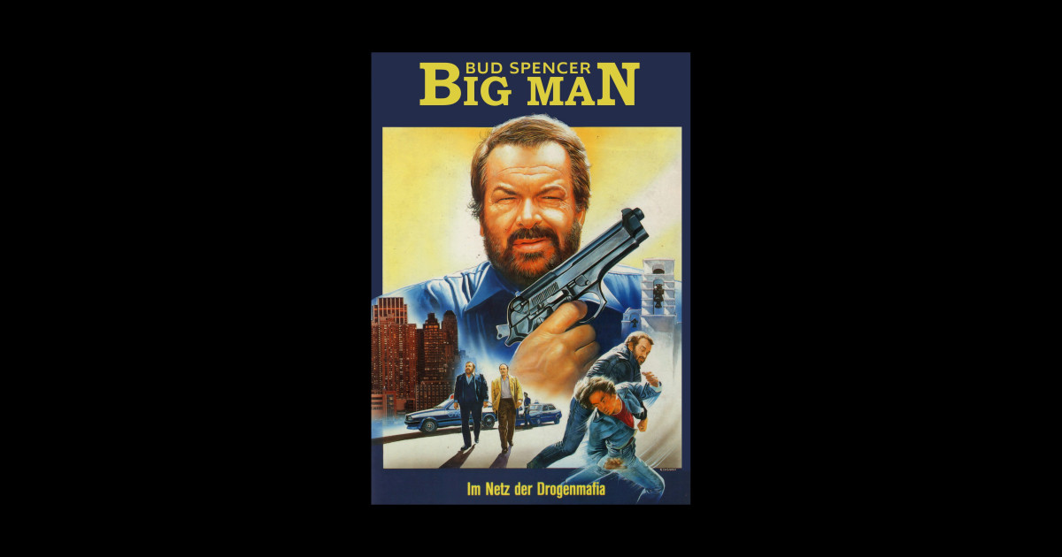 Bud Spencer Big Man - Bud Spencer - Sticker | TeePublic