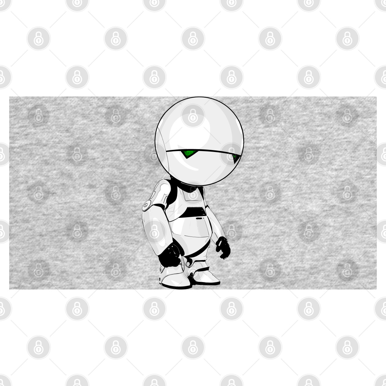 Marvin The Paranoid Android Cartoon - Marvin The Paranoid Android - T ...